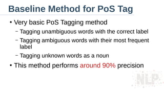 PartOfSpeechTagging.pdf data analysis course | PDF