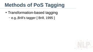 PartOfSpeechTagging.pdf data analysis course | PDF