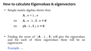 Lect4 principal component analysis-I | PPTX | Physics | Science