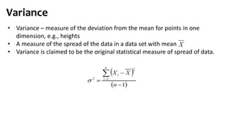Lect4 principal component analysis-I | PPTX
