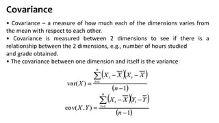 Lect4 principal component analysis-I | PPTX | Physics | Science