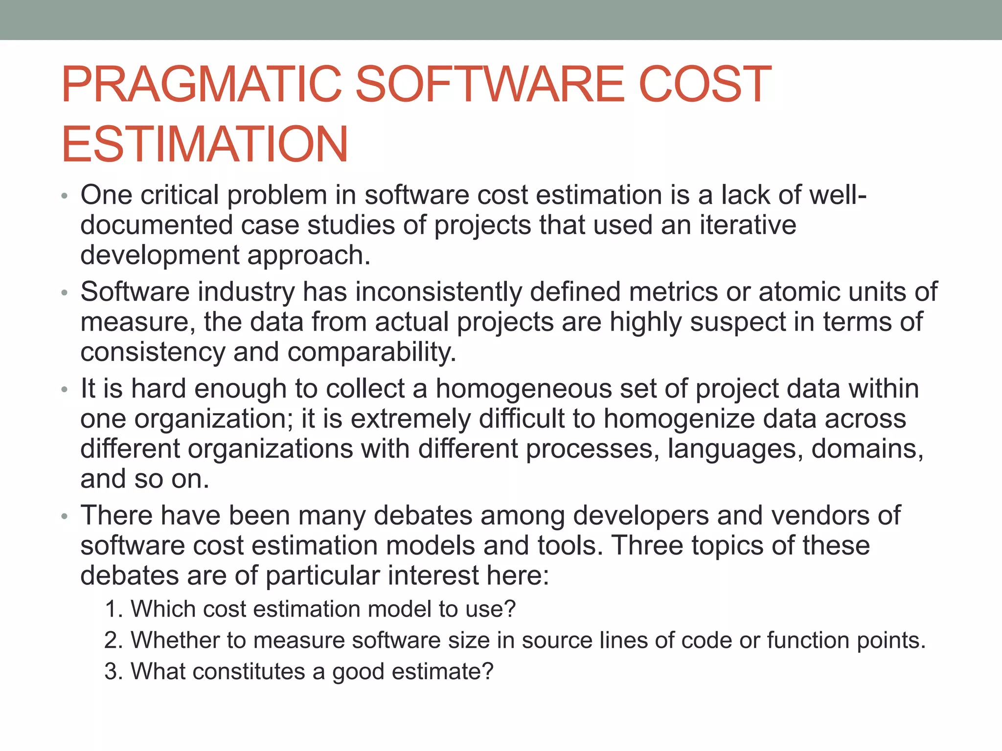 Lect4 software economics | PPTX