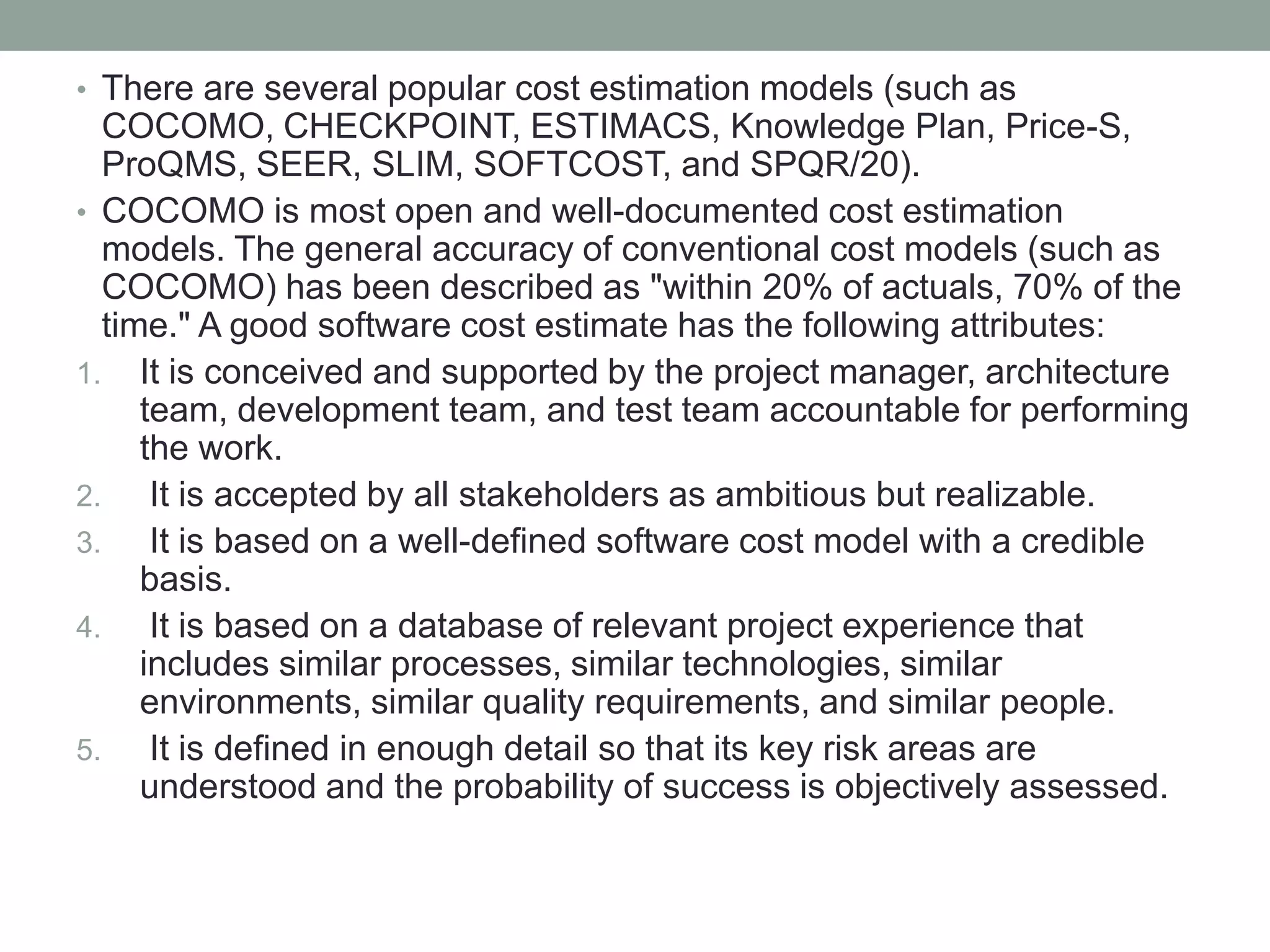 Lect4 software economics | PPTX