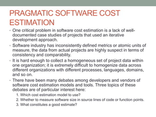 Lect4 software economics | PPTX