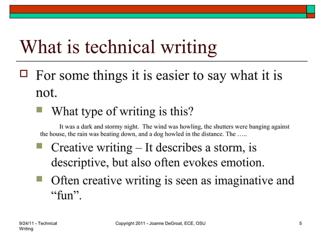 Lect 4 technical writing basics | PPT | Chemistry | Science