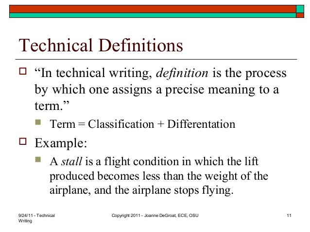 Lect 4 technical writing basics