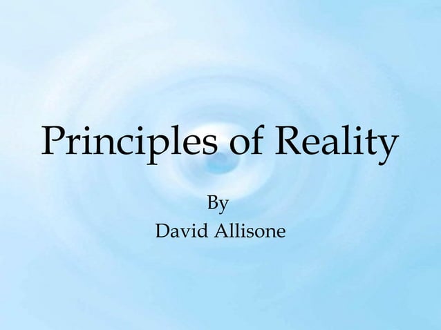 Law of One - Understanding Reality | PPT