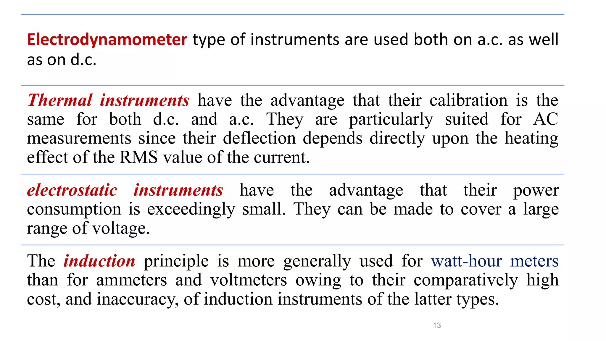 Lect 4 analog meter PMMC.pptx | Physics | Science