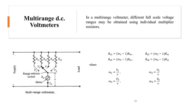 Lect 4 analog meter PMMC.pptx | Physics | Science