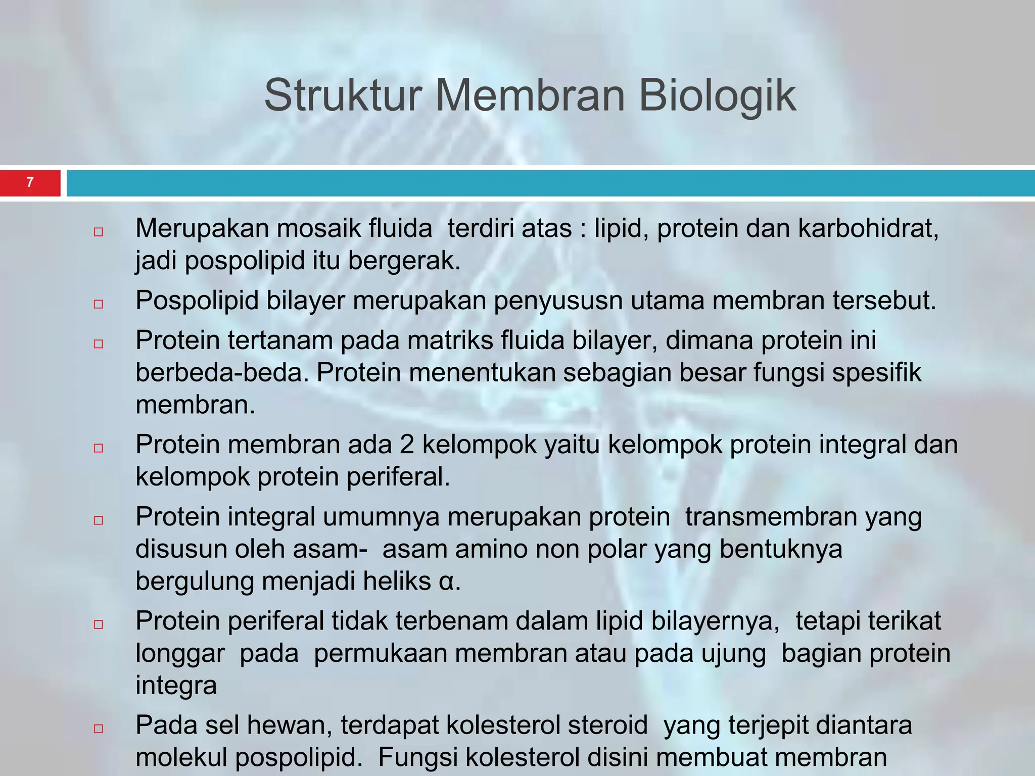 Lect 4 SISTEM TRANSPOR MEMBRAN SEL LENGKAP | PPTX