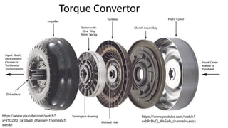 Lect 4 Unit 1 Drive Train Fluid Flywheel | PPTX