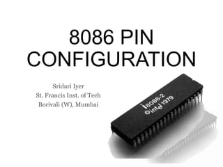 8086 pin configuration | PPTX | Operating Systems | Computer Software ...