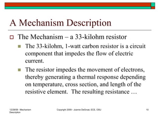 Lect 5 mechanism description (1) | PPT