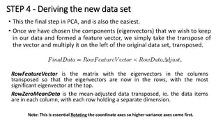 Lect5 principal component analysis | PPTX