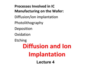 Lect5 Diffusion | PPT