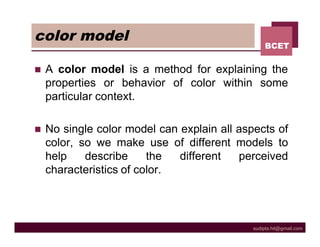 Lect5 filling color_models | PPT