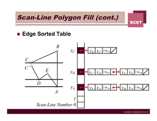 Lect5 filling color_models | PPT