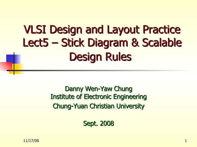 lect5_Stick_diagram_layout_rules | PPT | Desktop Publishing | Computer ...