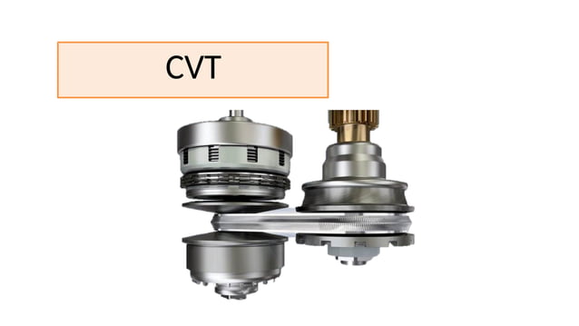 Lect 5 Unit 1 Drive Train CVT transmission system | PPT