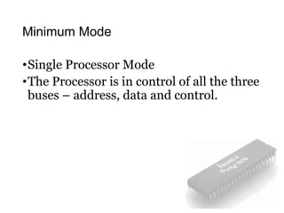 8086 in minimum mode | PPTX