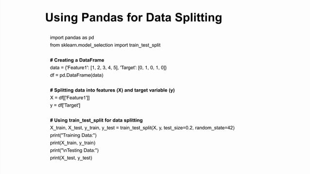 Pandas Data Cleaning And Preprocessing Pptpptx Databases Computer