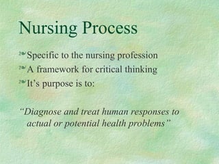 fundamental nursing lecture nursing Process.ppt