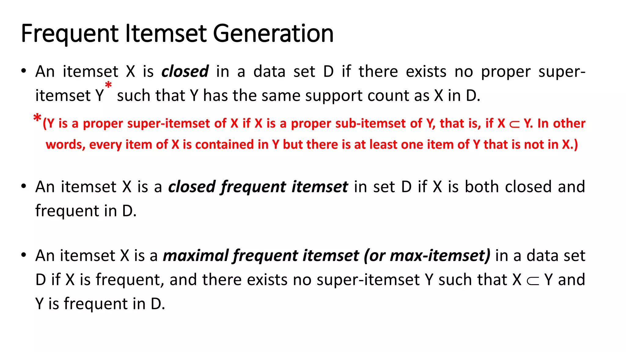 Lect6 Association Rule And Apriori Algorithm Ppt