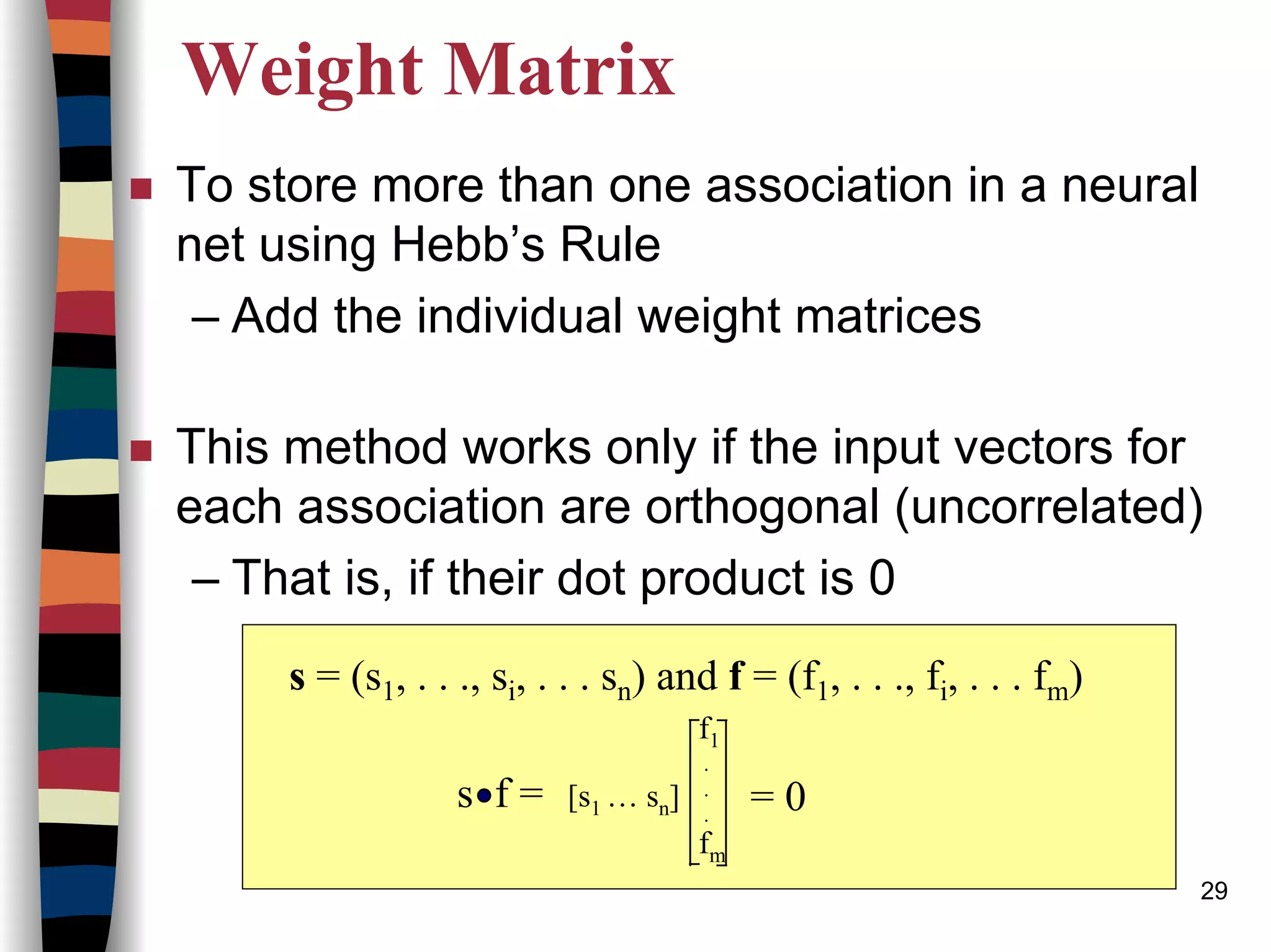 Artificial Neural Network Lecture 6- Associative Memories & Discrete ...