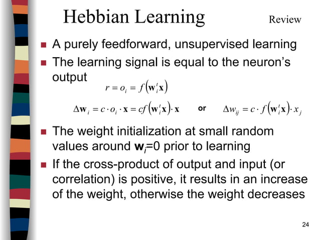 Artificial Neural Network Lecture 6- Associative Memories & Discrete Hopfield networks | PDF ...