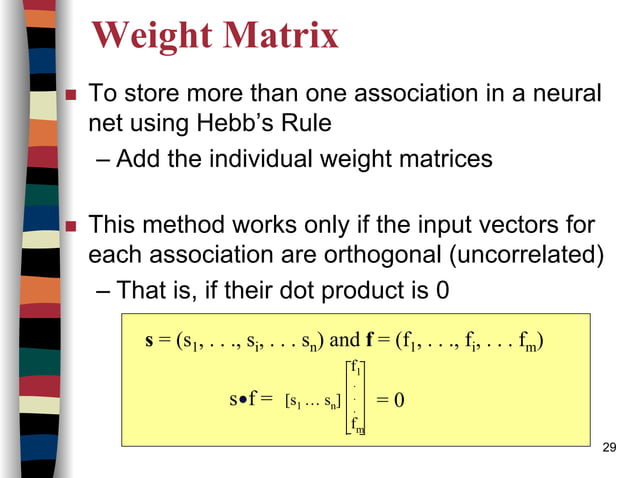 Artificial Neural Network Lecture 6- Associative Memories & Discrete Hopfield networks | PDF ...