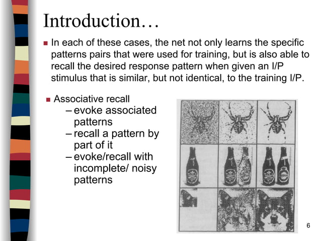 Artificial Neural Network Lecture 6- Associative Memories & Discrete Hopfield networks | PDF ...