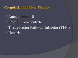 Lymphoma &Disseminated intravascular coagulation | PPT