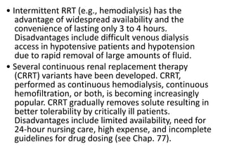 Lect 6 physiological principles of the renal | PPTX