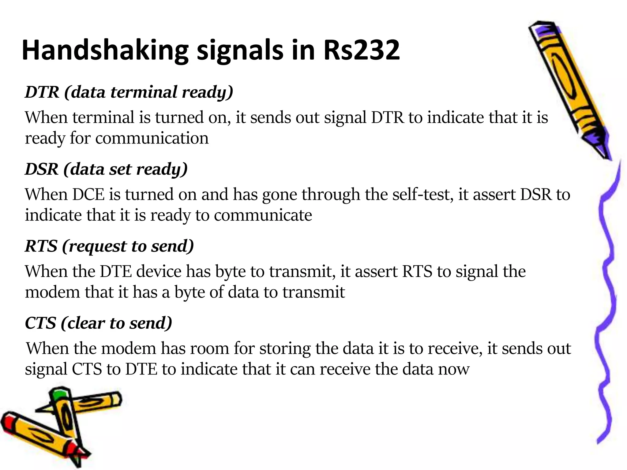 Serial Communication in 8051 | PPTX