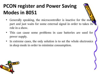 Serial Communication in 8051 | PPTX