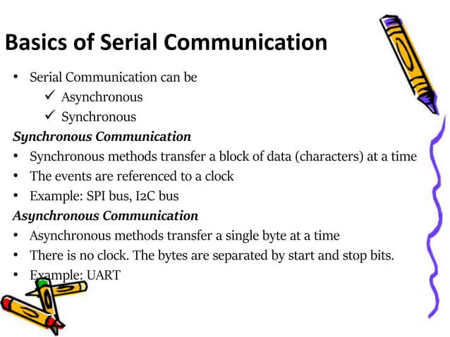Serial Communication In 8051 Pptx Computer Networking Computing