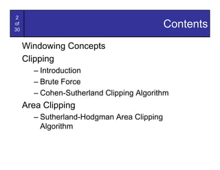 Lect7 viewing in2d | PPT