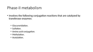 drug metabolism medicinal chemistry introduction | PPTX