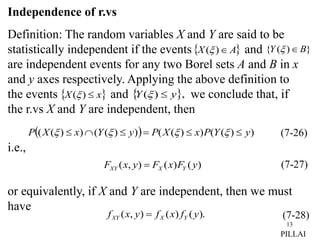 Two Random variable based on probability lect7a.ppt