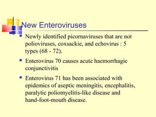 Lect 7 a enteroviruses-rmc | PPT