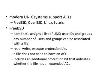 Topic 7 access control | PPT