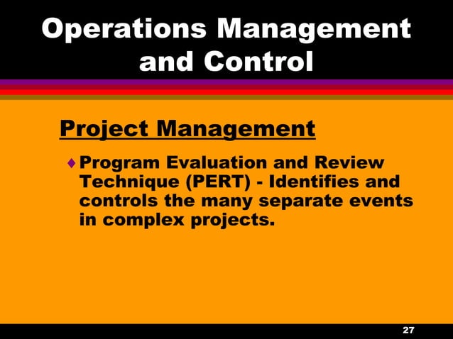 Management Function Controlling