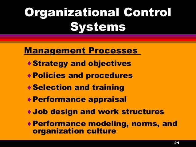 management function - controlling