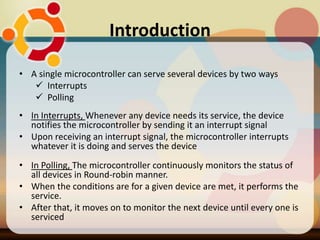 Interrupts in 8051 | PPTX