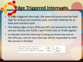 Interrupts in 8051 | PPTX