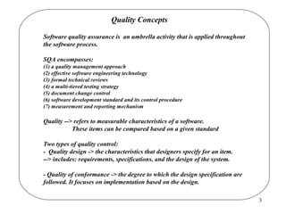 Software Quality Assurance | PPT