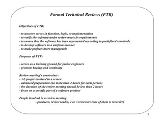 Software Quality Assurance | PPT