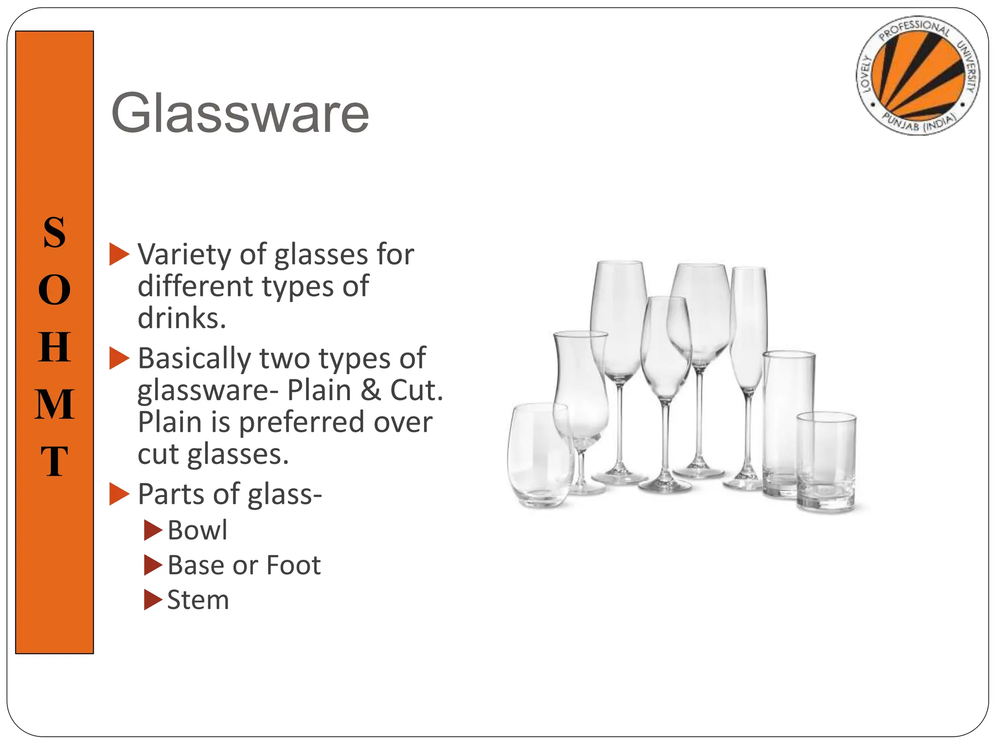 Equipment Glassware_ Linen_ Furniture.ppt