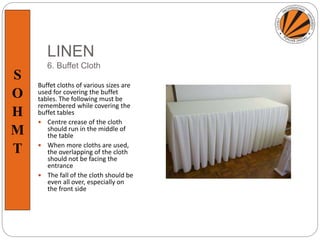 Equipment Glassware_ Linen_ Furniture.ppt