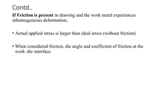 Intro to Bar Drawing and wire manufacturing | PPTX